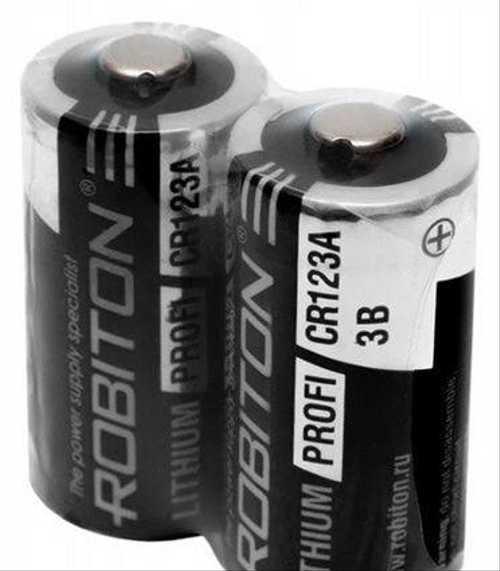 Батарейка Robiton CR123A profi-SR2