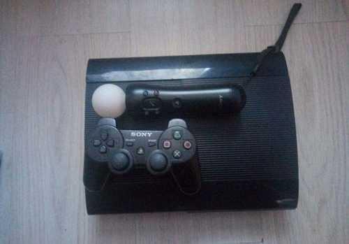 PlayStation 3 Super Slim+Move+30 игр