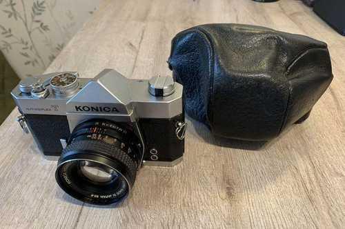 Плёночный фотоаппарат Konica autoreflex T