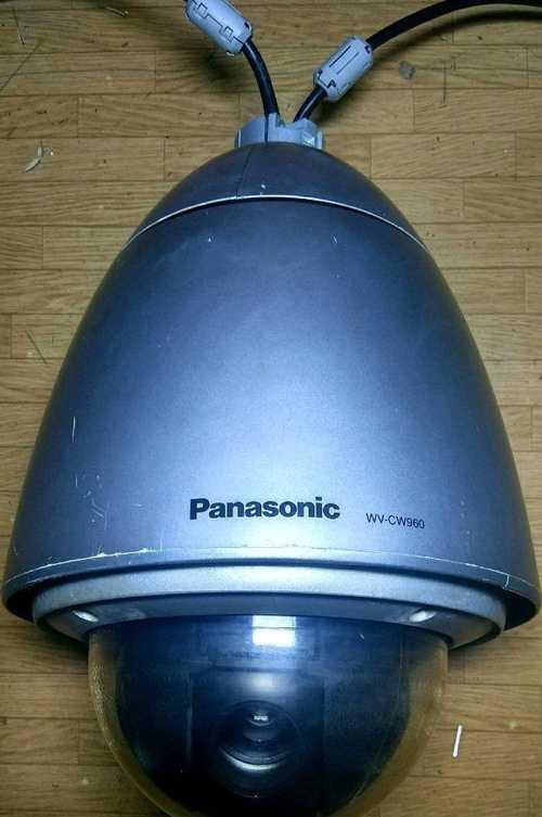 Panasonic WV-CW960/G цветная поворотная камера вид