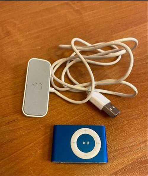 Mp3 плеер iPod Shuffle 2 синий оригинал