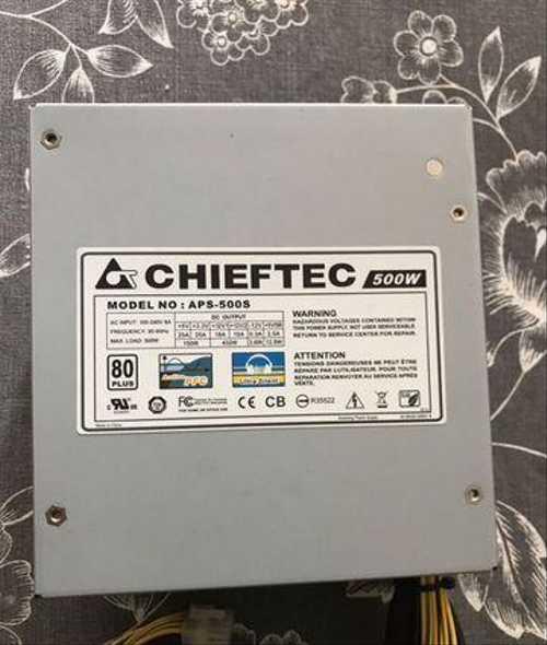 Блок питания Chieftec 500W (APS-500S) 500 Вт