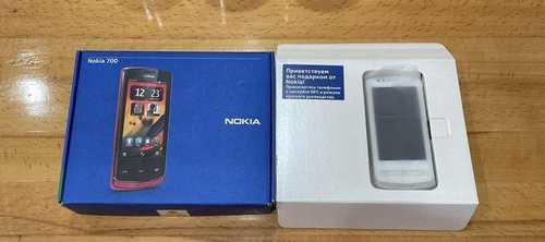 Телефон Nokia 700, полный комплект