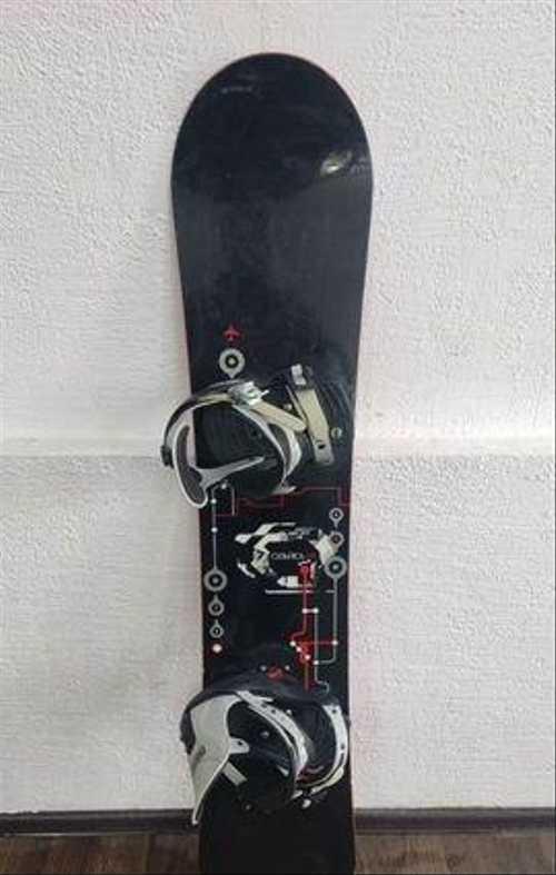 Сноуборд Rossignol District 145 + крепы Rossignol