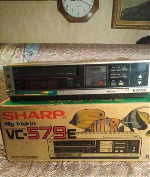 Видео магнитофон sharp VC-579E