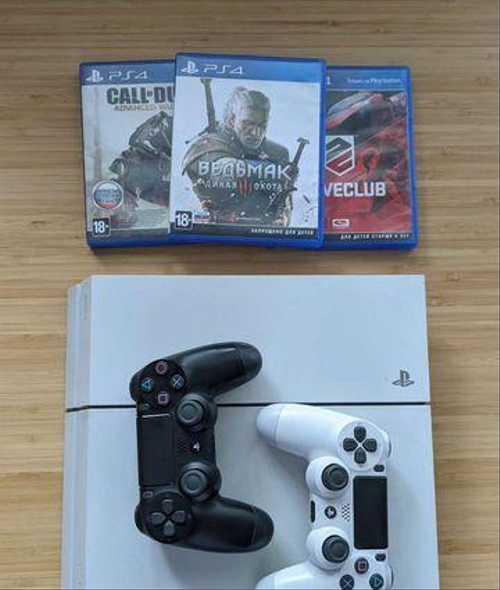 Sony PS4 fat 1tb white
