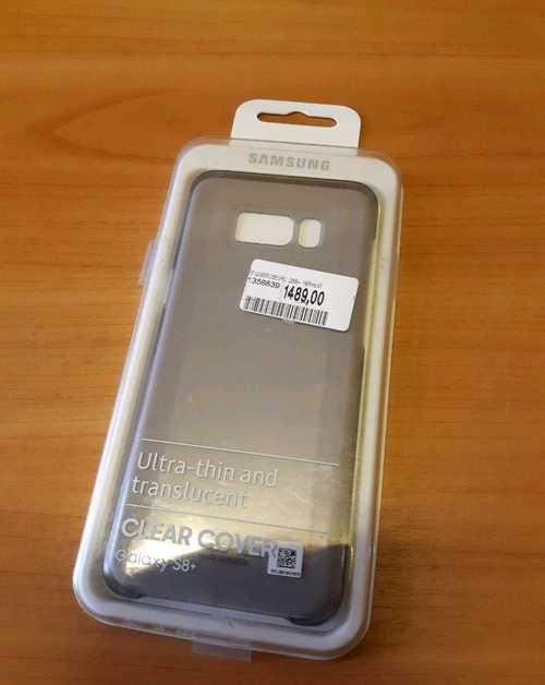 Чехол SAMSUNG Clear Cover Galaxy S8 plus