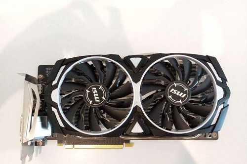 Видеокарта MSI geforce GTX 1060 armor 6G OCV1