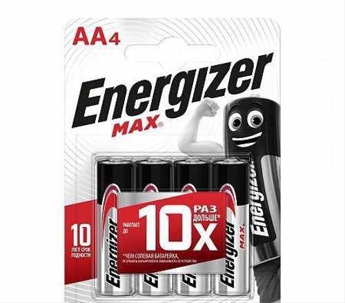 Батарейки AA energizer LR6 Max BL4