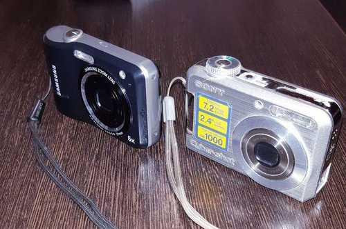 Фотоаппарат Samsung ES28 Sony Cyber-shot DSC-S700