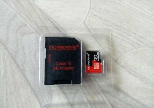 Карта памяти Micro SD 32гб и 1гб