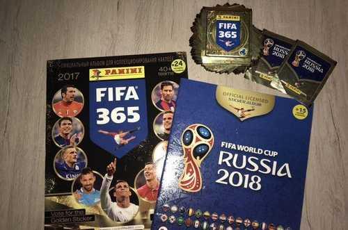 Журналы и наклейки Panini fifa обмен