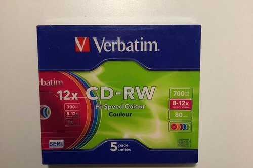 Болванка Verbatim CD-RW (5)