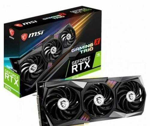 Geforce MSI RTX 3070 gaming x trio (не LHR) 8 шт
