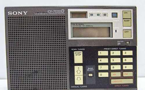 Радиоприемник Sony ICF-SW7600d