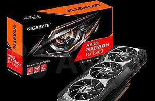 Видеокарта Gigabyte Radeon RX 6800 16GB (8 карт)