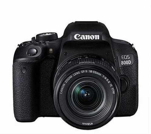 Canon EOS 800D Kit 18-55 is STM новый рст