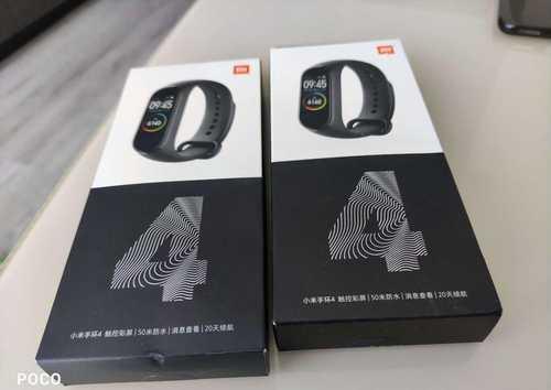 Коробка от mi band 4