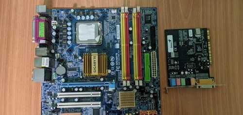 Материнская плата Gigabyte GA-G33M-S2,4 слота DDR2