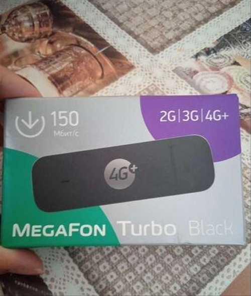 Модем MegaFon Turbo Black 4G+