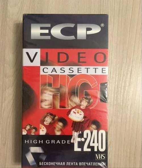 Видеокассета vhs ECP E-240