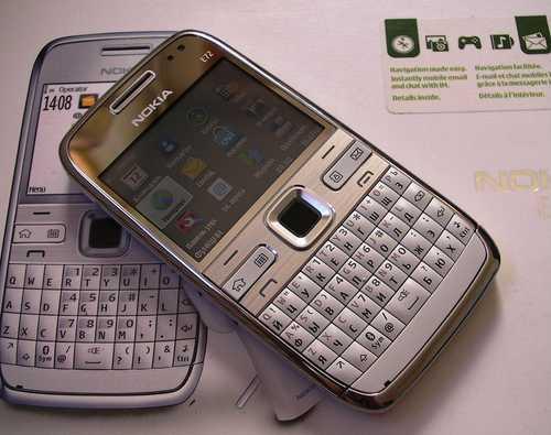Nokia E72 Белый, полный комплект