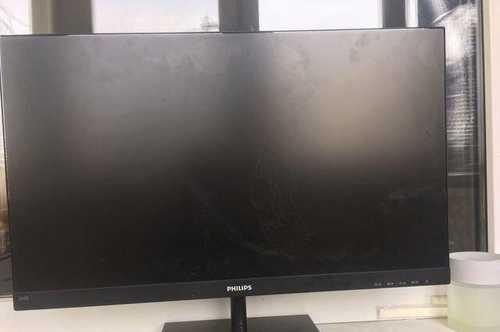 Монитор Philips 245E1S 23.8" черный