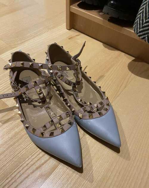 Балетки Valentino Garavani 'Rockstud'