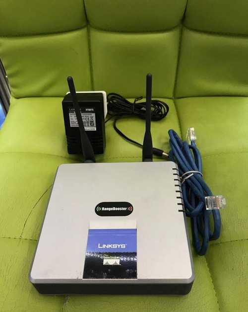 Роутер Cisco Systems Linksys WRT54GR RangeBooster