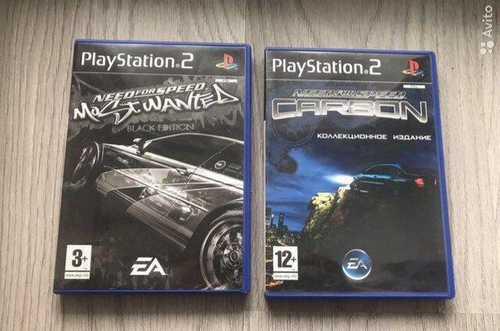 NFS Most Wanted и Carbon (ps2)