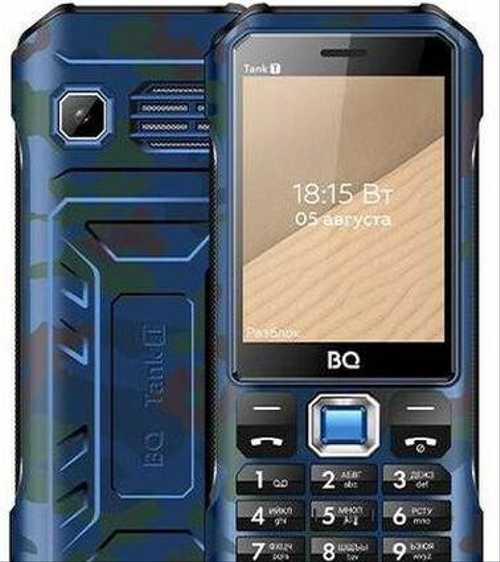 Мобильный телефон BQ-2824 Tank T (синий)