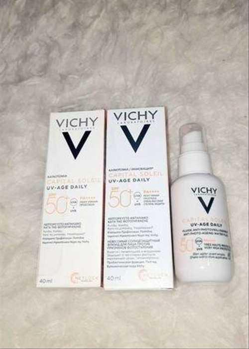 Новый Солнцезащитный флюид для лица Vichy spf 50+