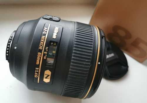 Nikon 85mm f 1/4g af-s nikkor