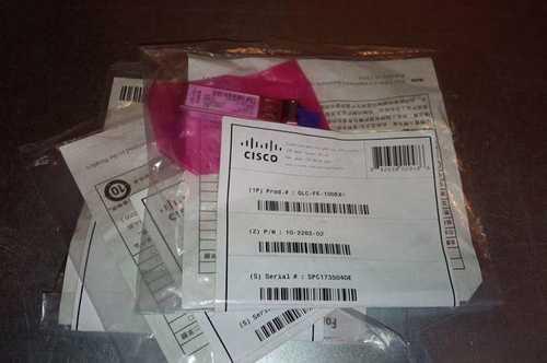 Оптический SFP трансивер Cisco GLC-FE-100EX