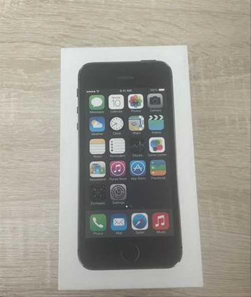 Коробка от iPhone 5 s 32gb