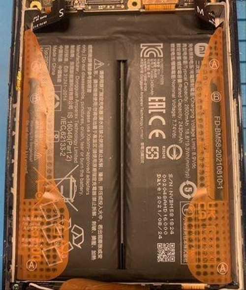 Xiaomi Mi 11T / mi 11t pro Батарея аккумулятор ори
