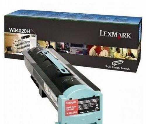 Lexmark W84020H тонер-картридж черный (дефект коро