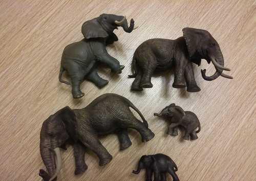 Фигурки слонов Schleich