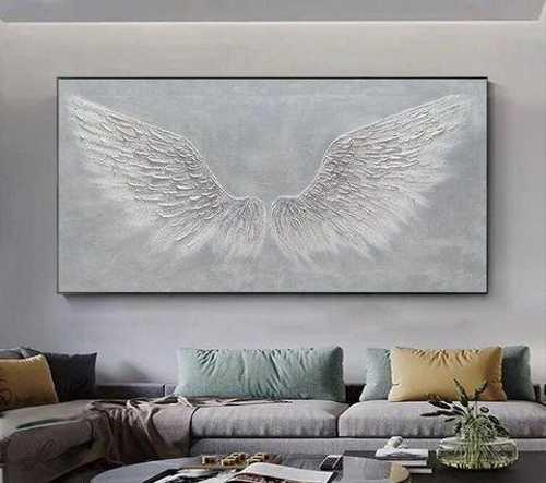 Картины маслом "Крылья ангела" на холсте