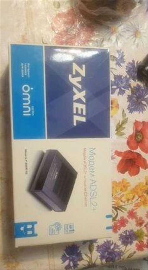 Wifi роутер Zyxel в отл раб сост в коробке