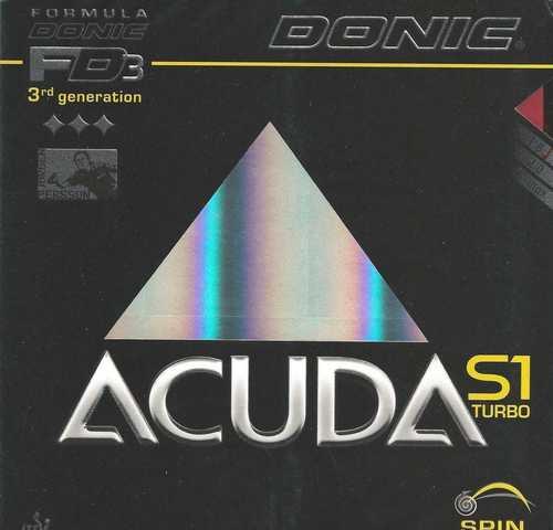 Накладки donic Acuda S1 Turbo и donic Baracuda