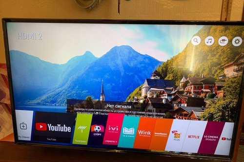 Телевизор lg 43uk6300plb 4k