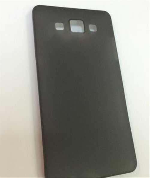 Чехол накладка Samsung Galaxy A5 Пластик Черный