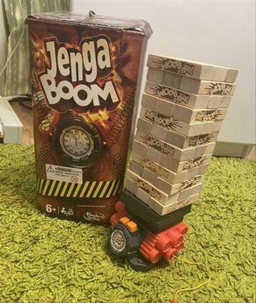 Jenga Boom (Настольная игра для всей семьи)