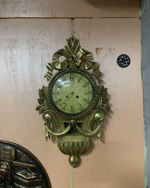Старинные часы настенные