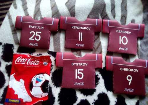 Майки на бутылку Coca-Cola к чемпионату 2014