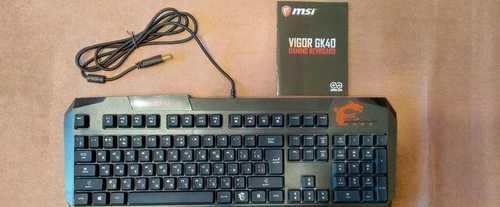 Игровая клавиатура MSI Vigor GK40