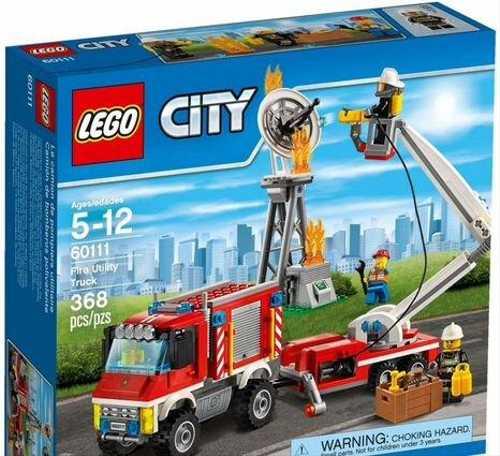Лего lego 60111 пожарный грузовик