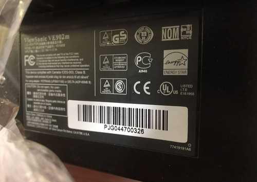 Монитор ViewSonic VE902m