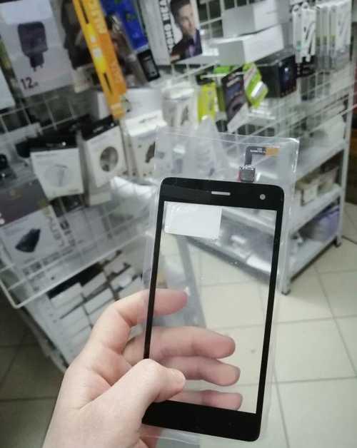 Тач (сенсор) Xiaomi Mi4 (черный)